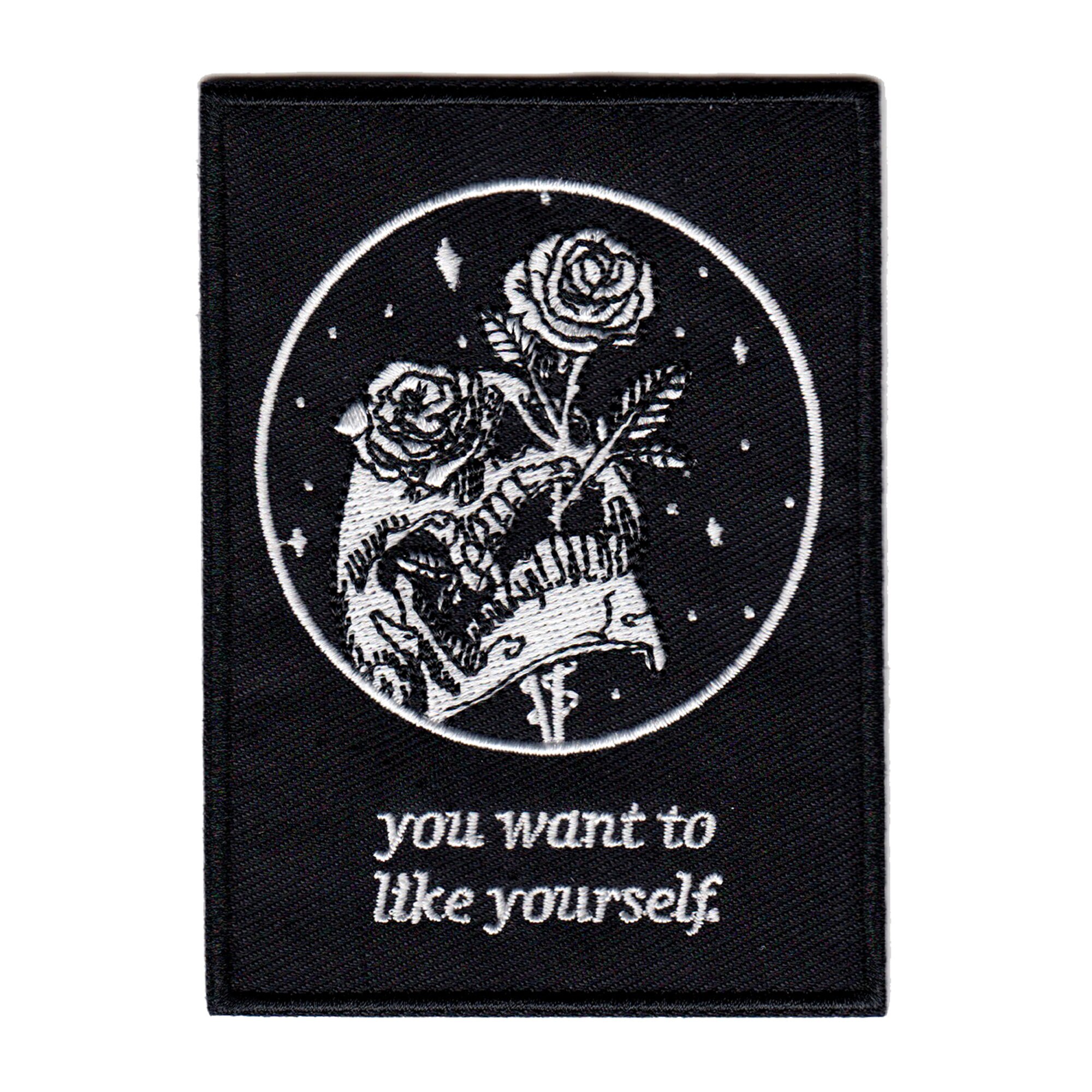 Like Yourself - Embroidered Patch - Etsy