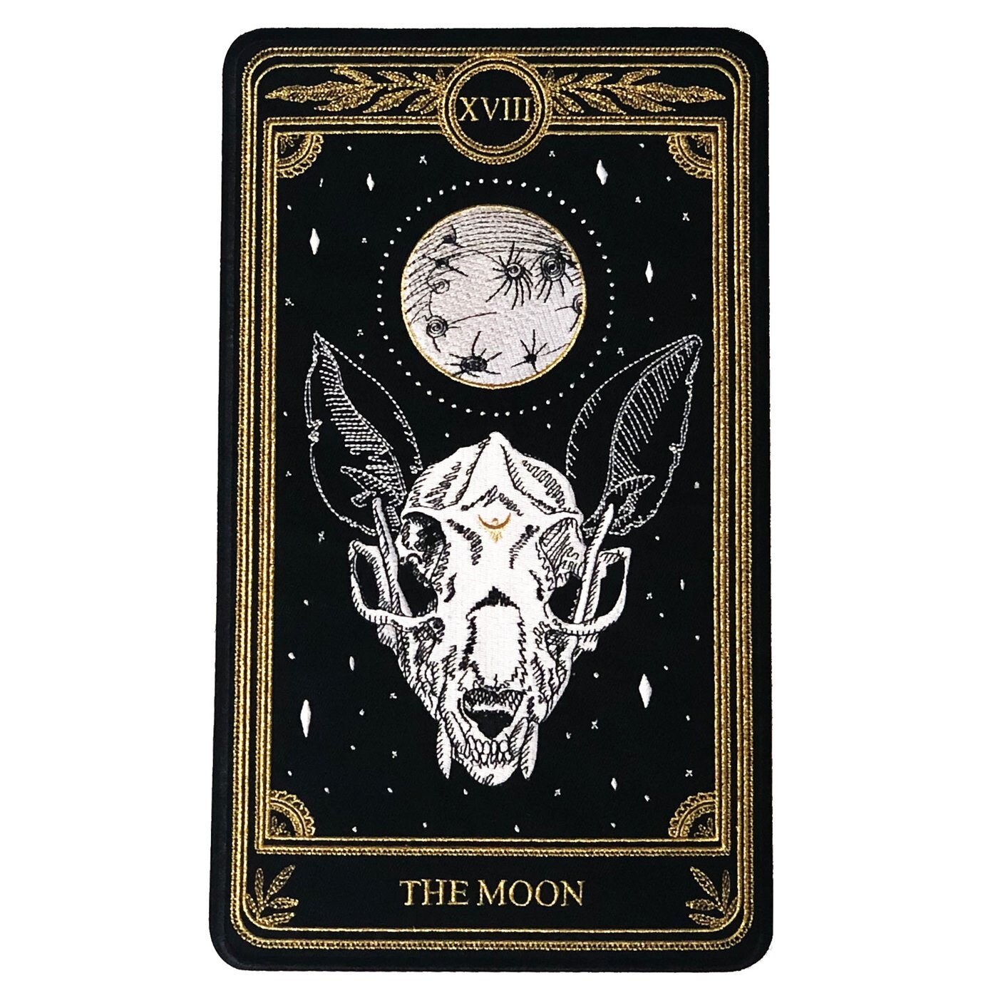 Large Embroidered Back Patch - "the Moon" - Etsy