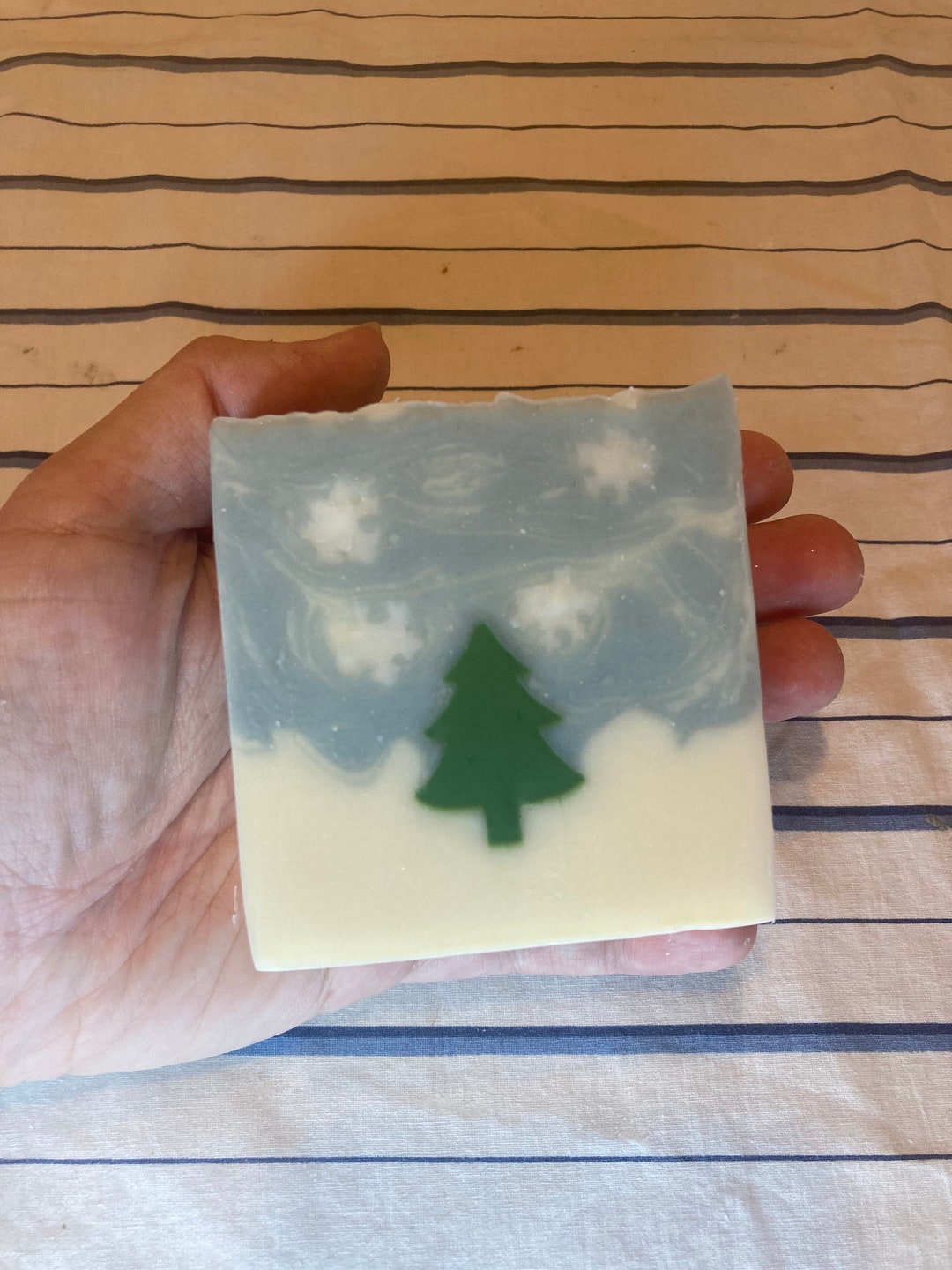 Winter Wonderland Soap, Handmade With Shea Butter, Vegan, Christmas ...