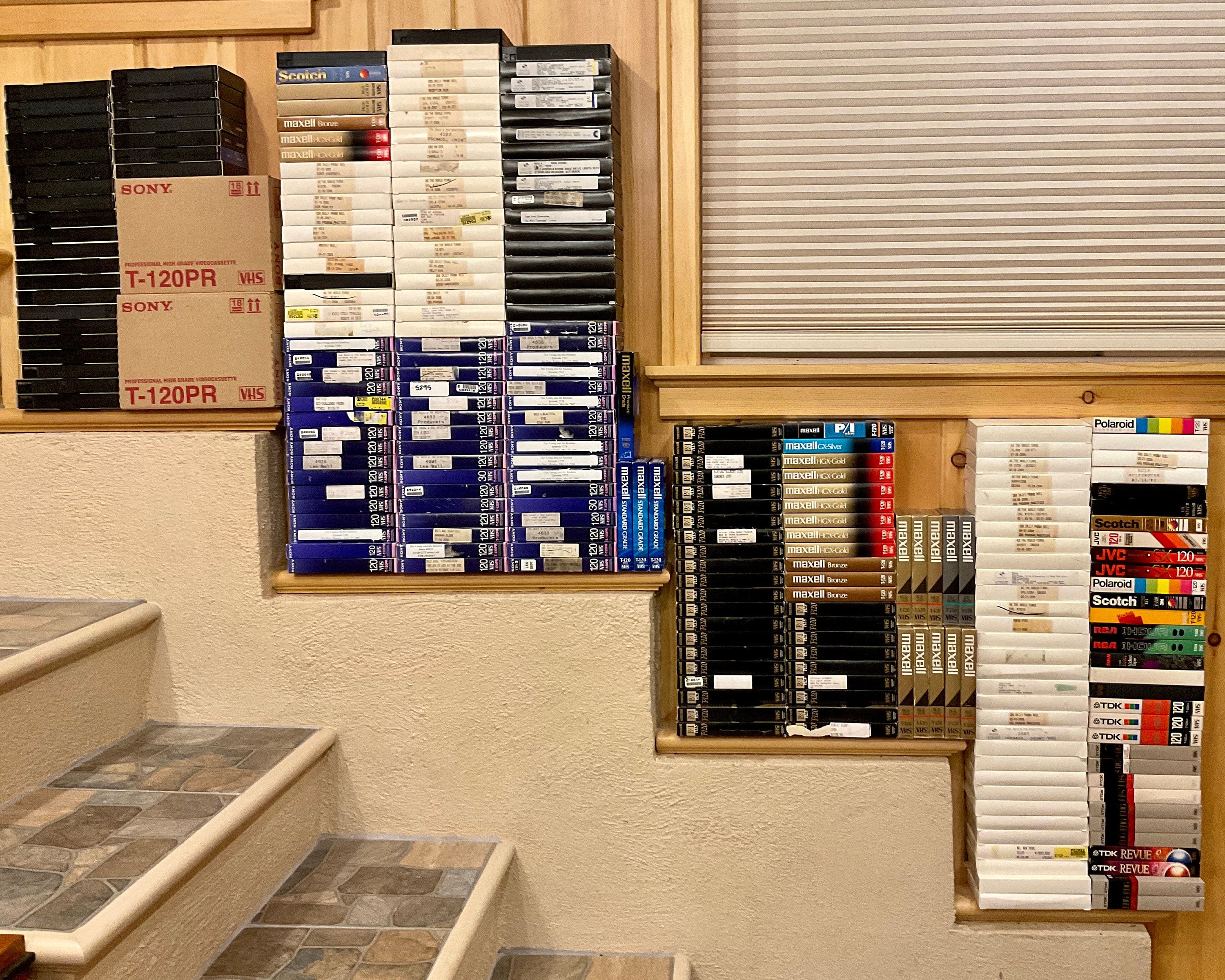 Blank 120min VHS Tapes Choose How Many? High Quality Various Manuf. I ...
