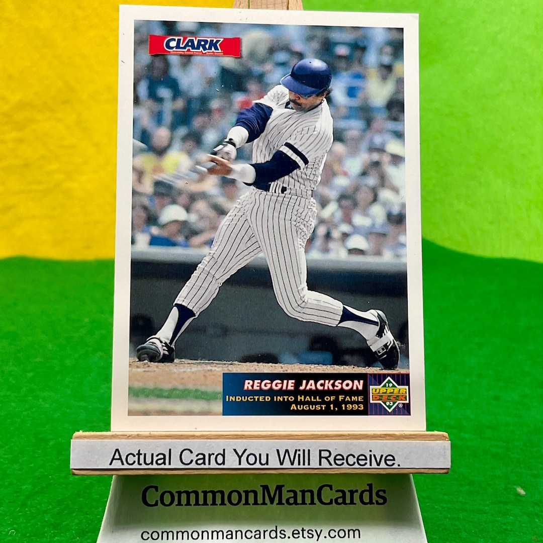 1993 Upper Deck Clark Bar Reggie Jackson #C1 Insert Card in Nm-mint ...