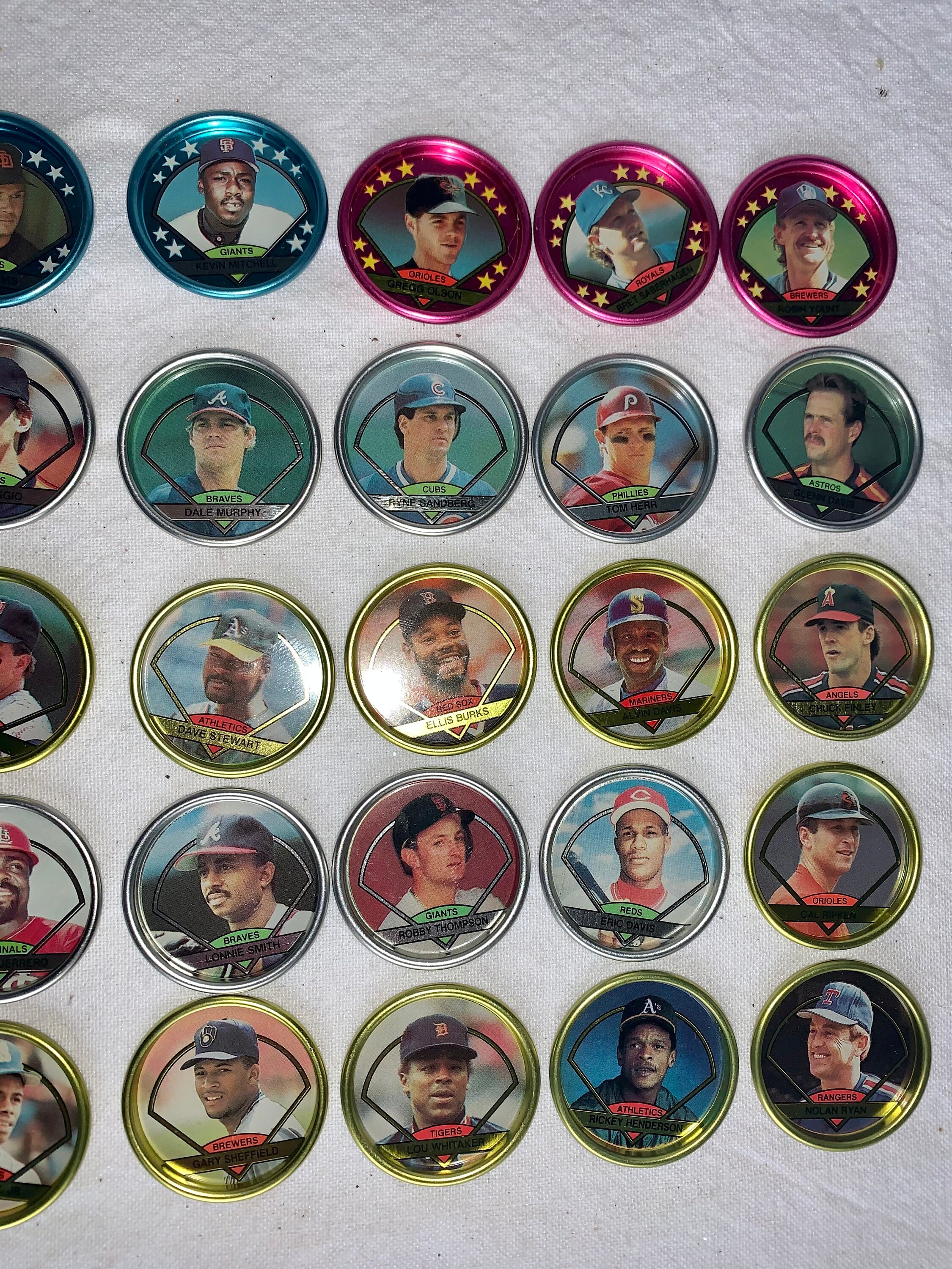 1990 Topps Coins 3Partial SetsAvailable You Choose HOF - Etsy España