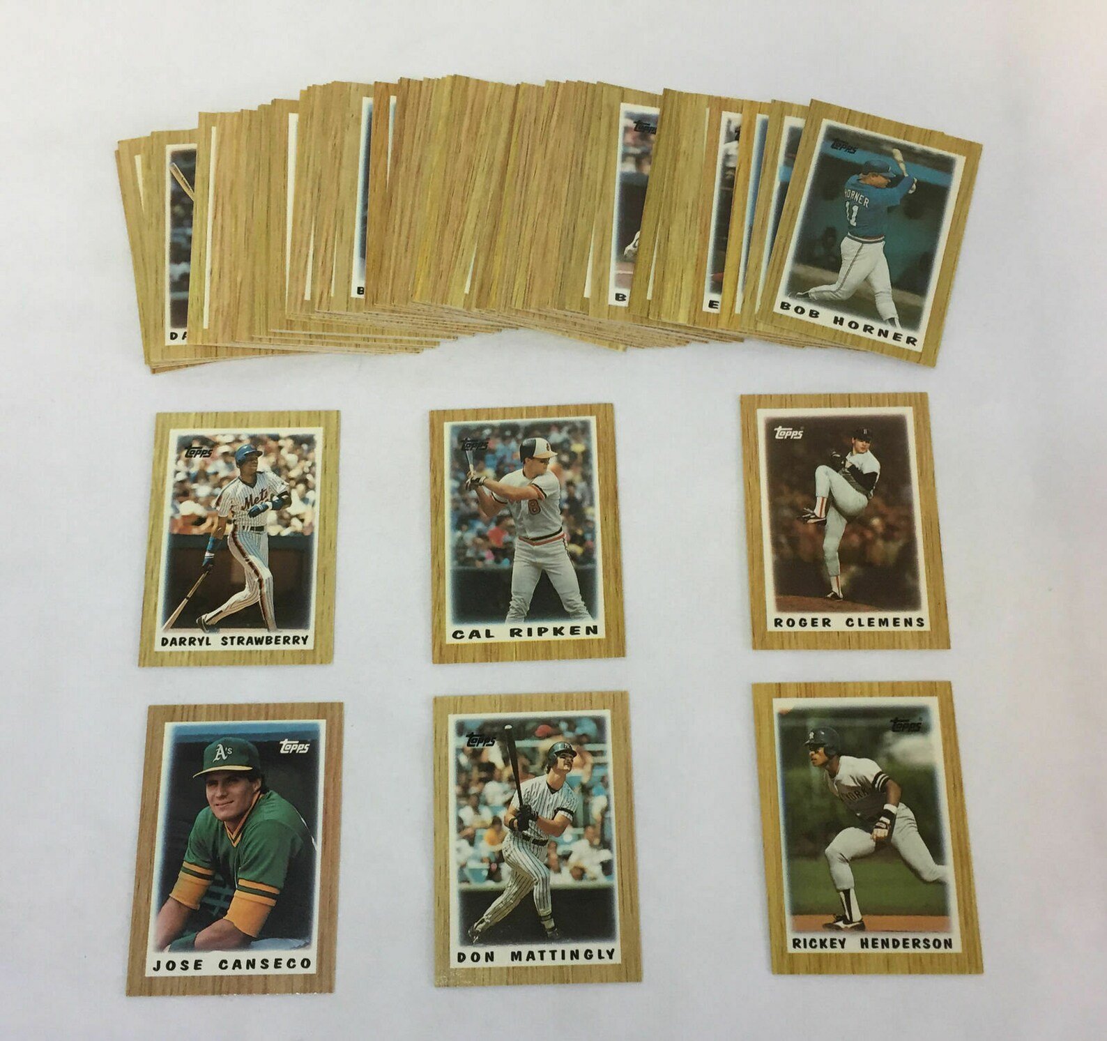 1987 Topps Mini Baseball 77 Cards Complete Set Vintage Hard To Find In 