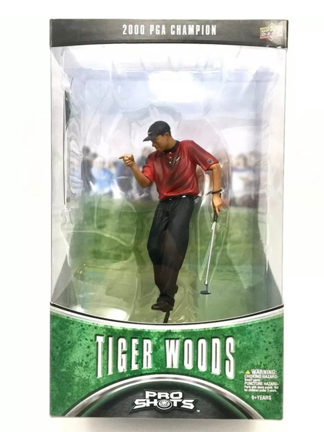 2000 Tiger Woods Figure Sealed Upper Deck 2000 PGA Upper Deck-champion ...