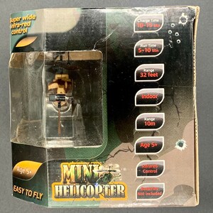 Mini Indoor Helicopter Cobra RC Toys-nib Super Wide Infra-red - Etsy