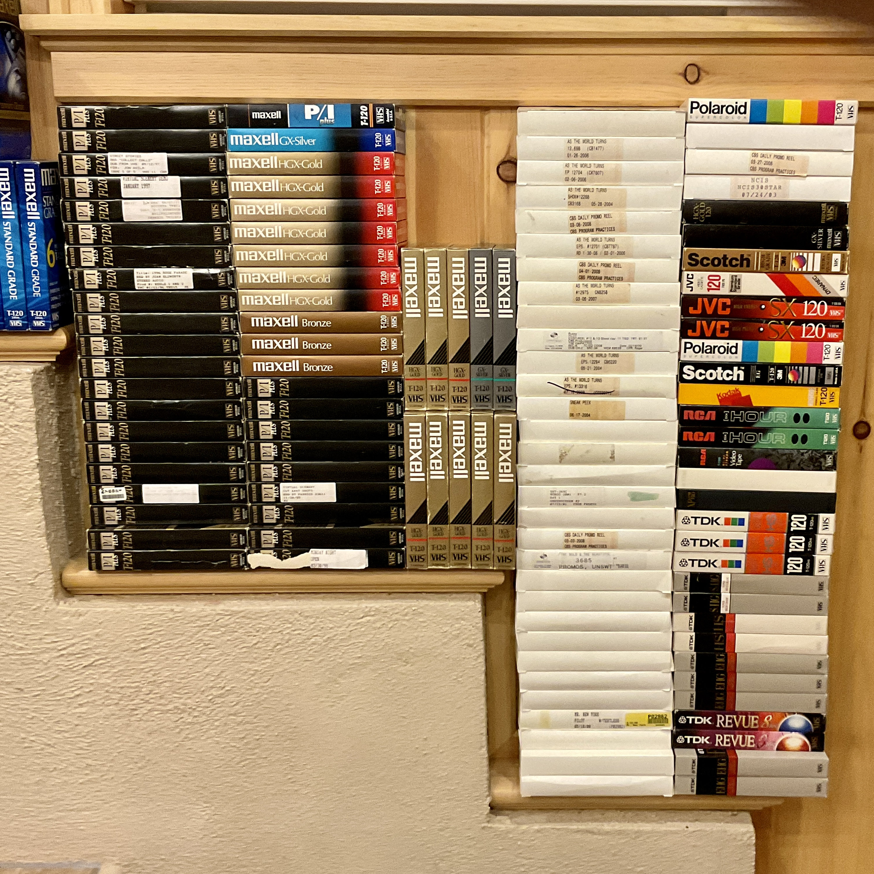 Blank 120min VHS Tapes Choose How Many? High Quality Various Manuf. I ...