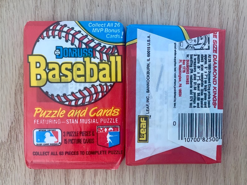 1988 Donruss Wax Packs Choose How Many Fixed Shipping Hof - Etsy