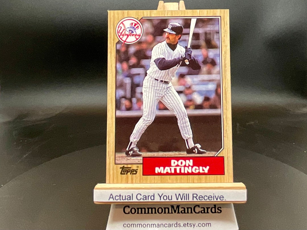 1987 Topps Don Mattingly Baseball Card No.500 in Pack Fresh Condition ...