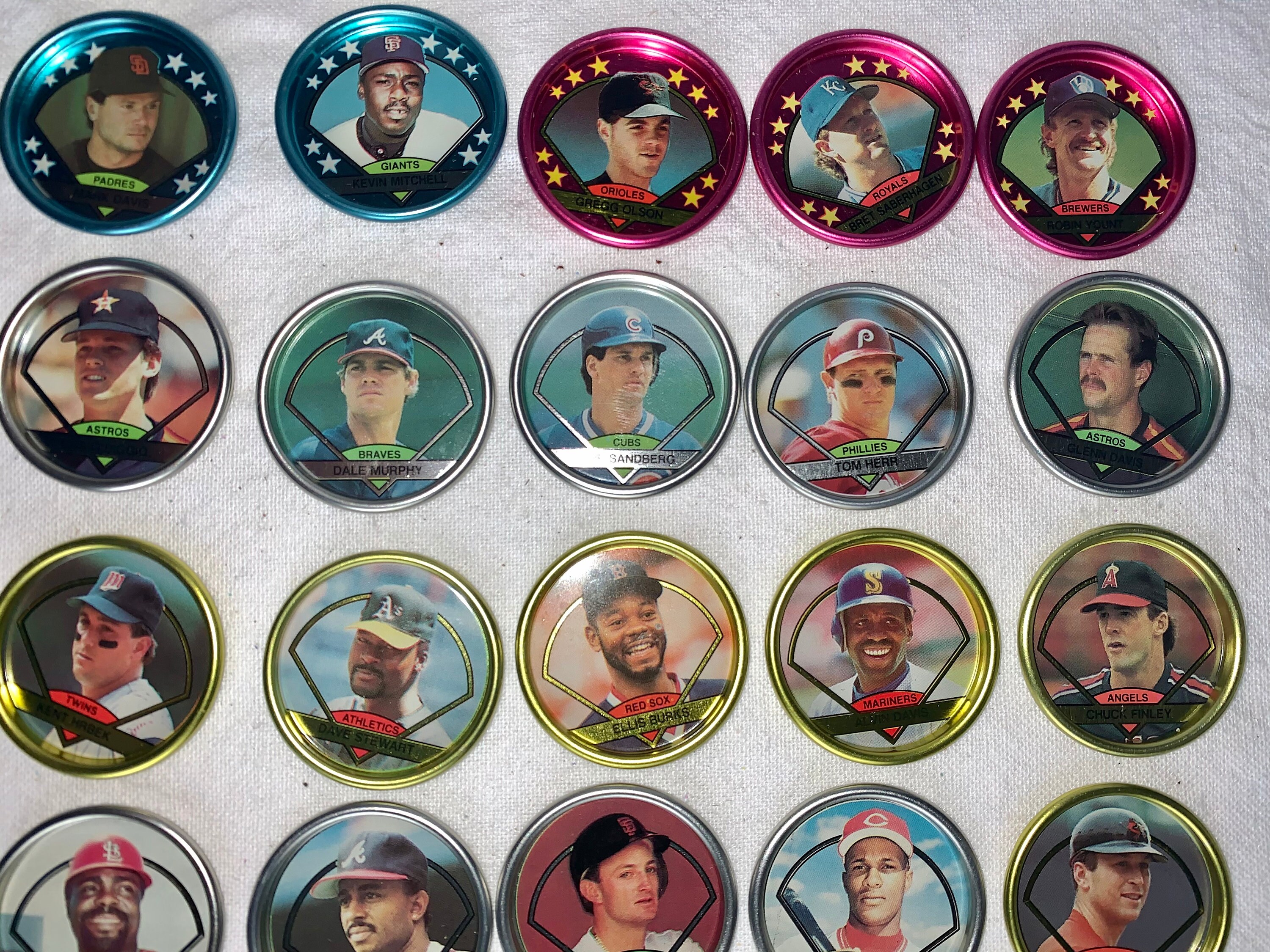 1990 Topps Coins 3Partial SetsAvailable You Choose HOF - Etsy España