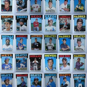 1986 Topps Traded Baseball Set One From Sealed Case Sealed and ...