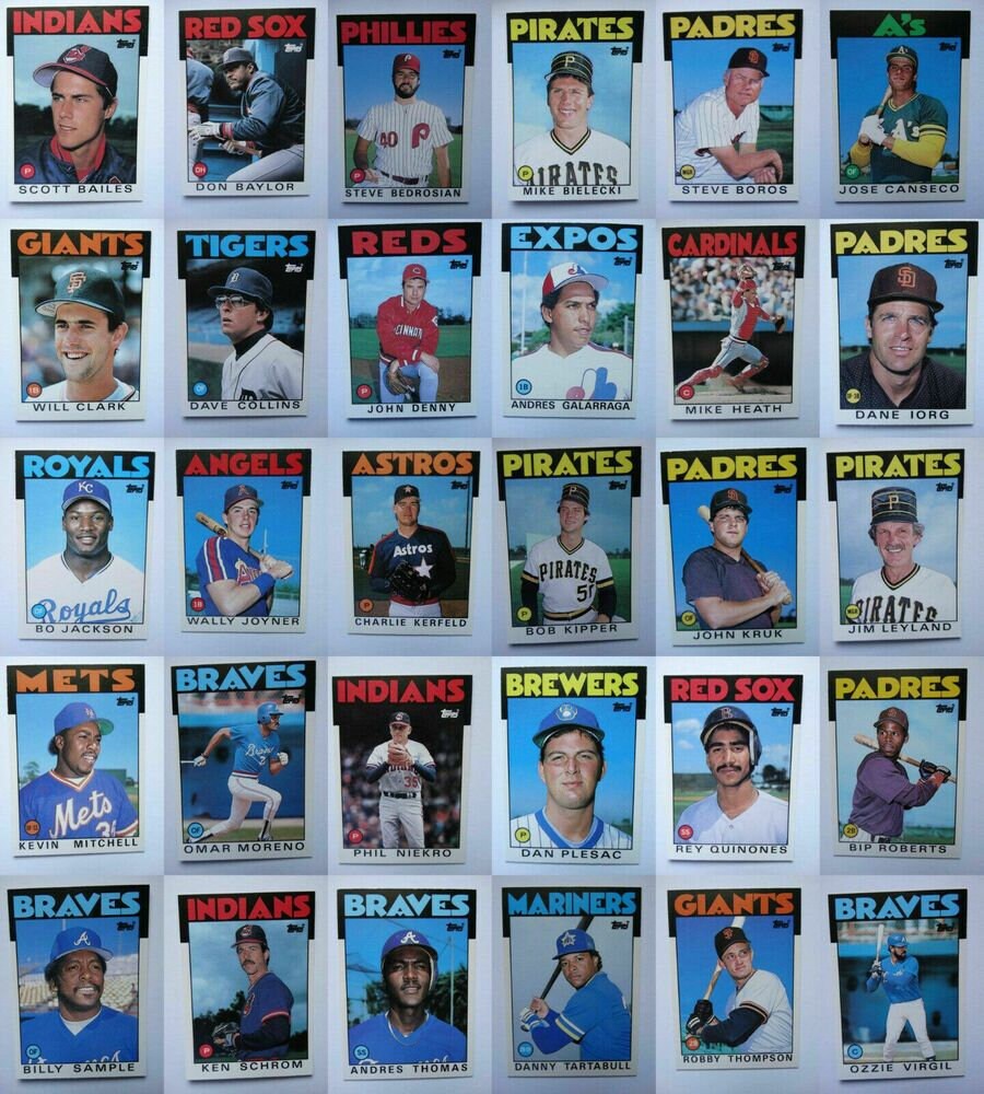 1986 Topps Traded Baseball Set One from Sealed Case Sealed and - Etsy ...