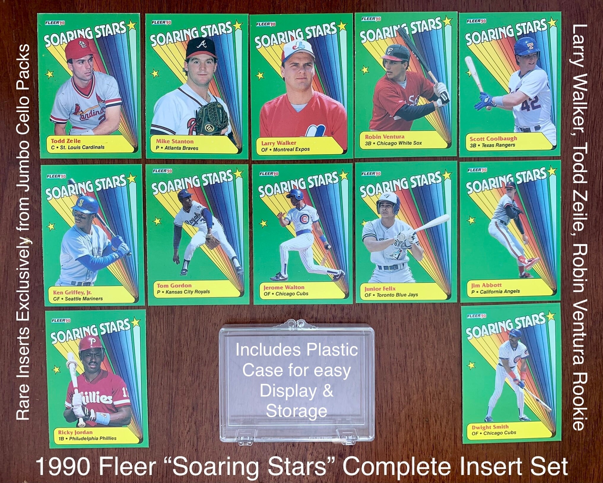 1990 Fleer Soaring Stars Complete Set Jumbo Cello Packs - Etsy