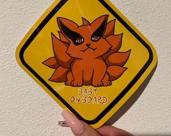 Baby Kurama Sticker - Etsy