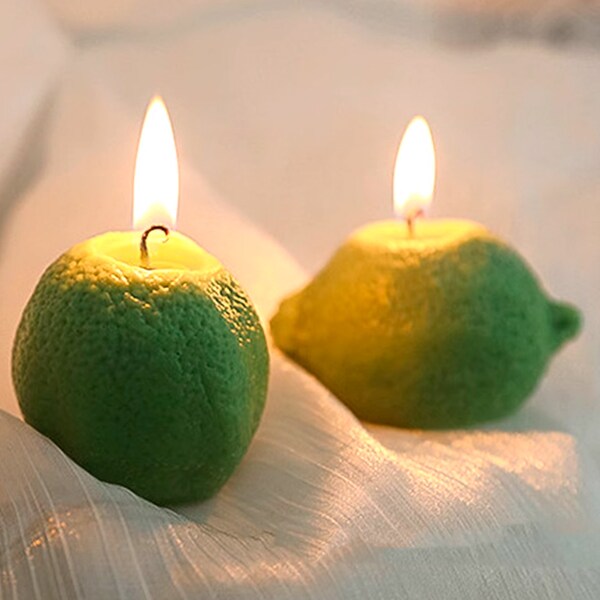 Lime Green Candles - Etsy