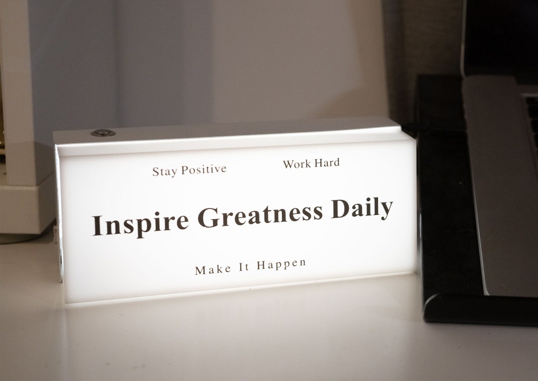 Custom Acrylic Light Box, Luminous Light Box, Home Decor Light Box ...