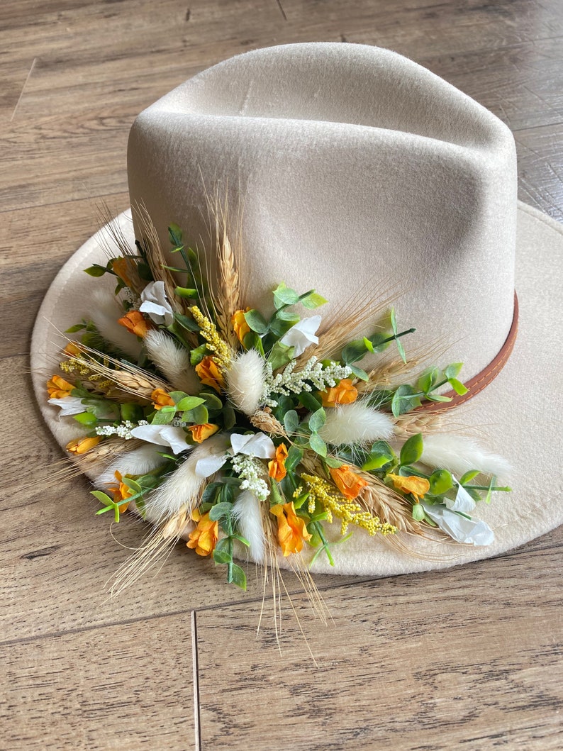 Minimalist Bride Minimal Boho Bride Hat - Etsy