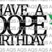 DIGITAL FILE Dope Birthday Cake Topper - Etsy
