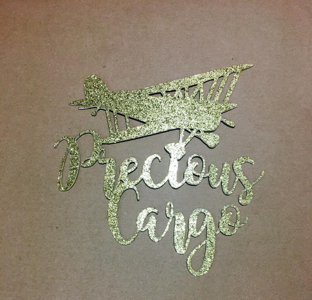 DIGITAL FILE Precious Cargo Cake Topper SVG - Etsy