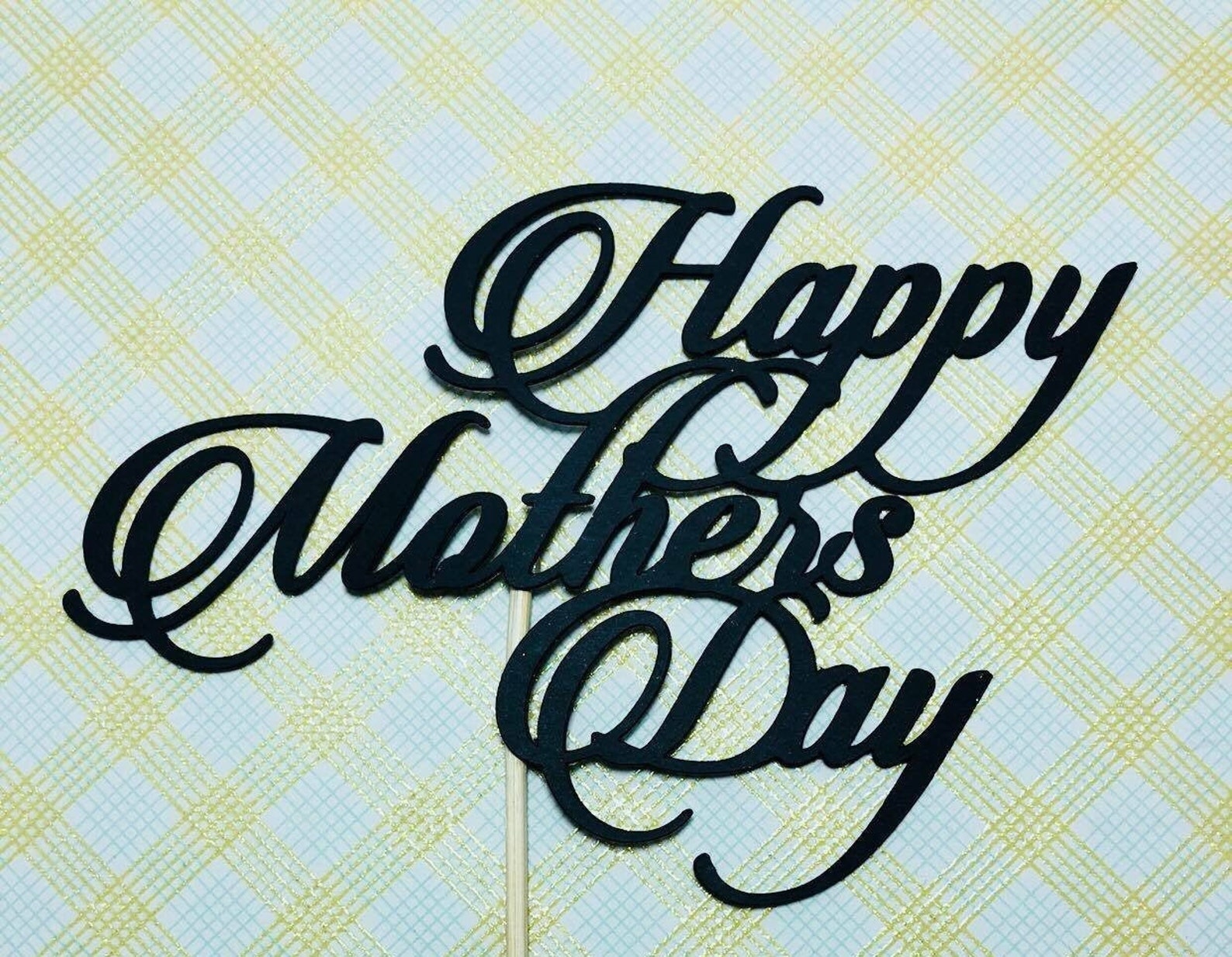 Digital File Mothers Day Cake Topper Svg Etsy