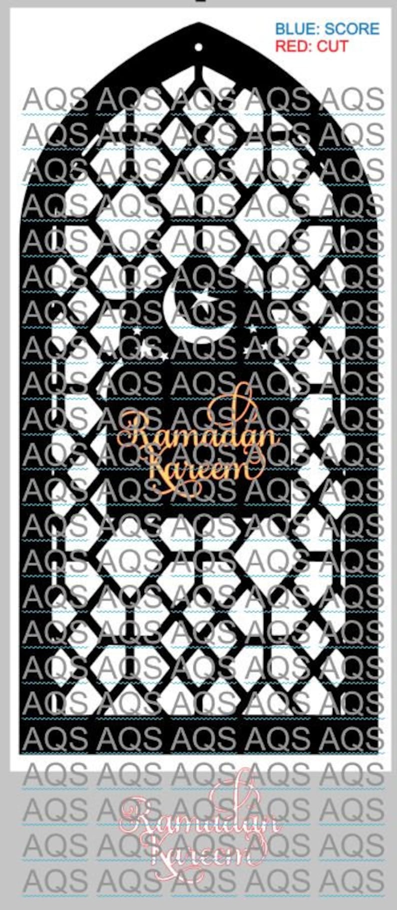 DIGITAL FILE Ramadan Decor Door Arch SVG - Etsy