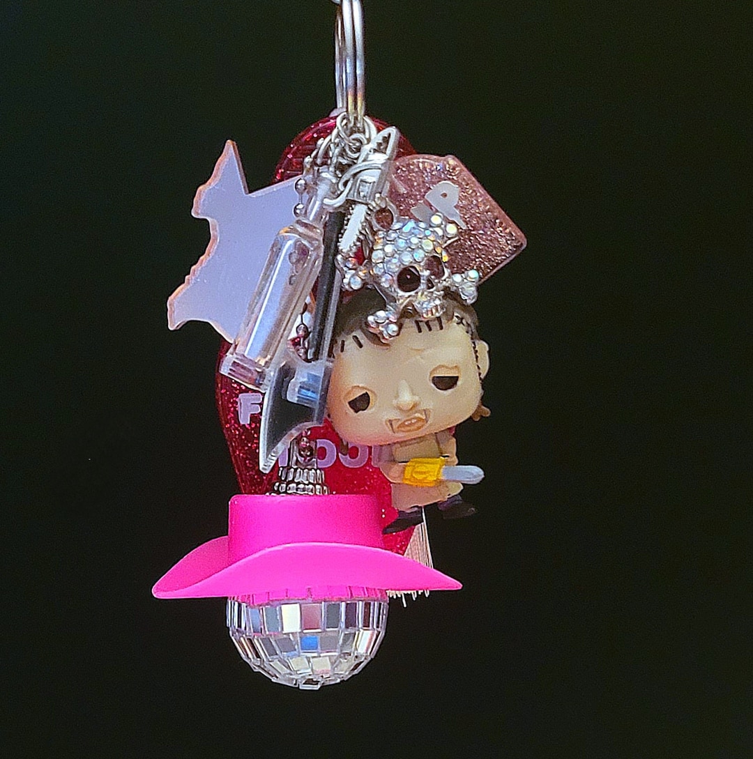 Texas Chainsaw Massacre Leatherface Pink Disco Lock Your Fu@king Door ...