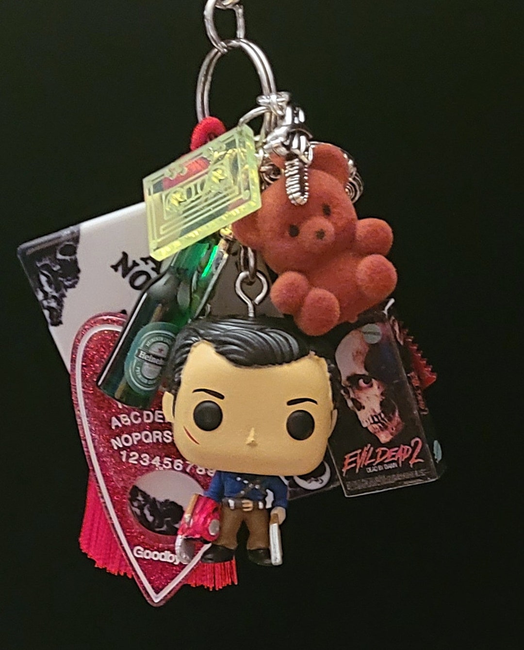 Evil Dead 2 Ash Vs Evil Dead Red Sparkle Ouija Board - Etsy