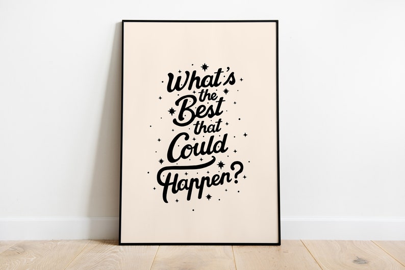 Neutral Wall Art, Typography Quote, Instant Digital Print Download ...