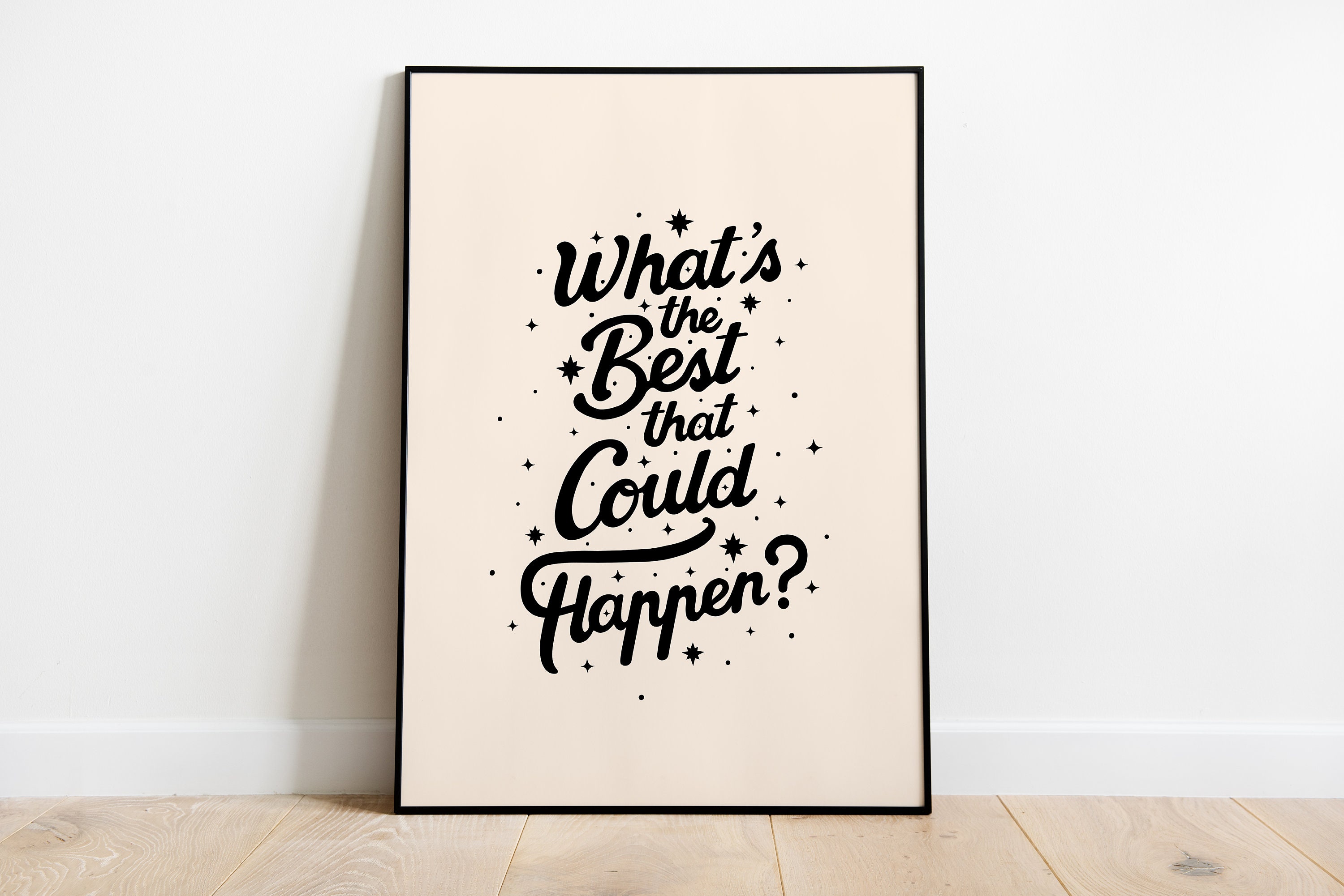 Neutral Wall Art, Typography Quote, Instant Digital Print Download ...