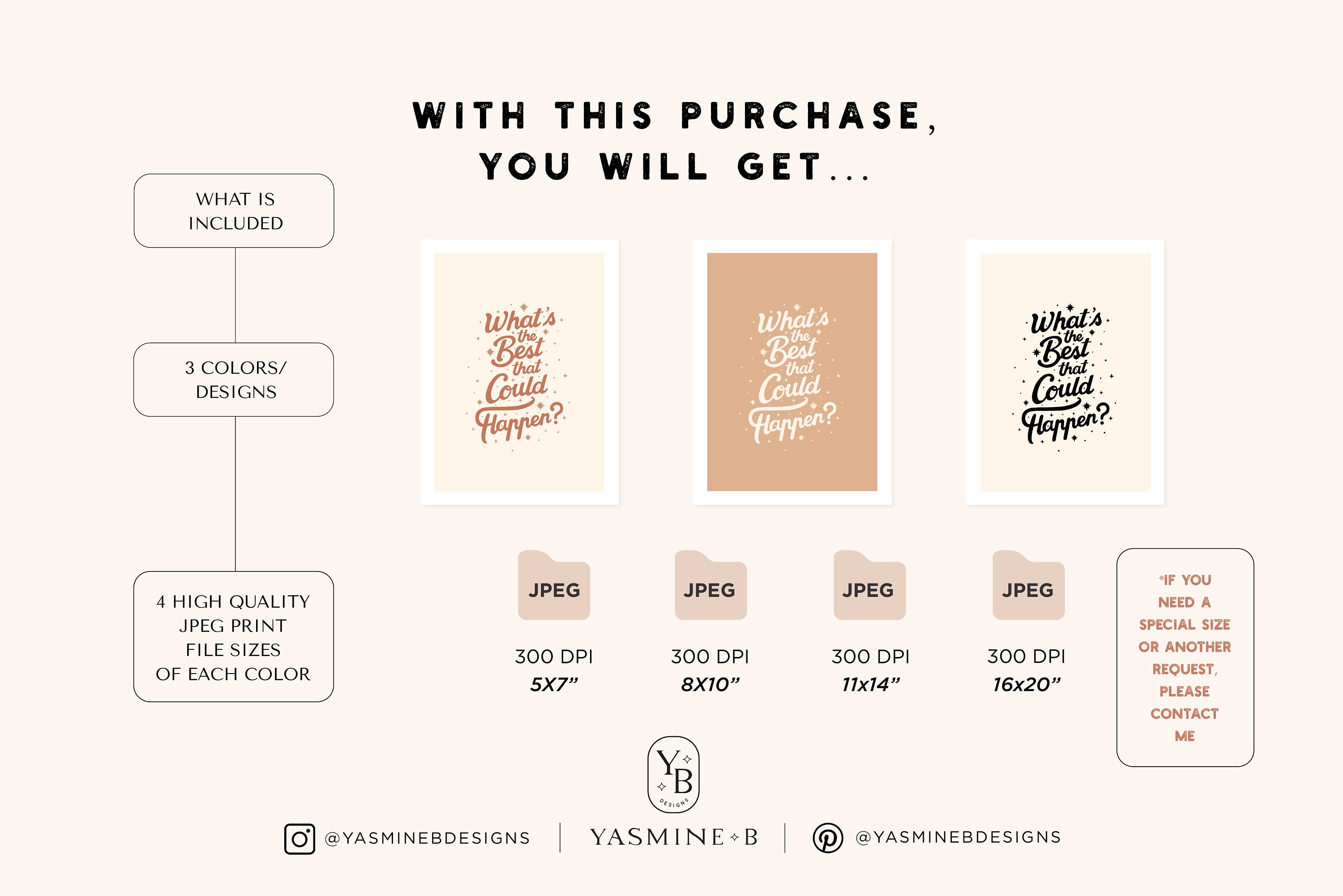 Neutral Wall Art, Typography Quote, Instant Digital Print Download ...