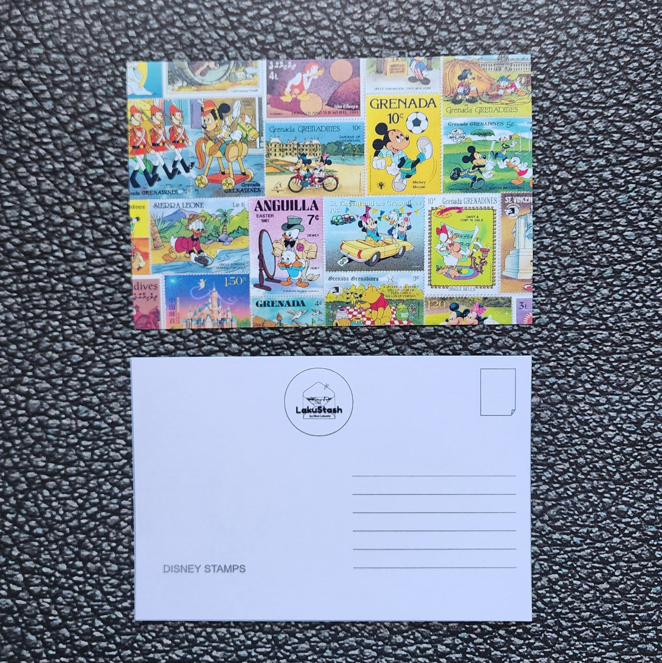 Postcards "stamps" - Etsy