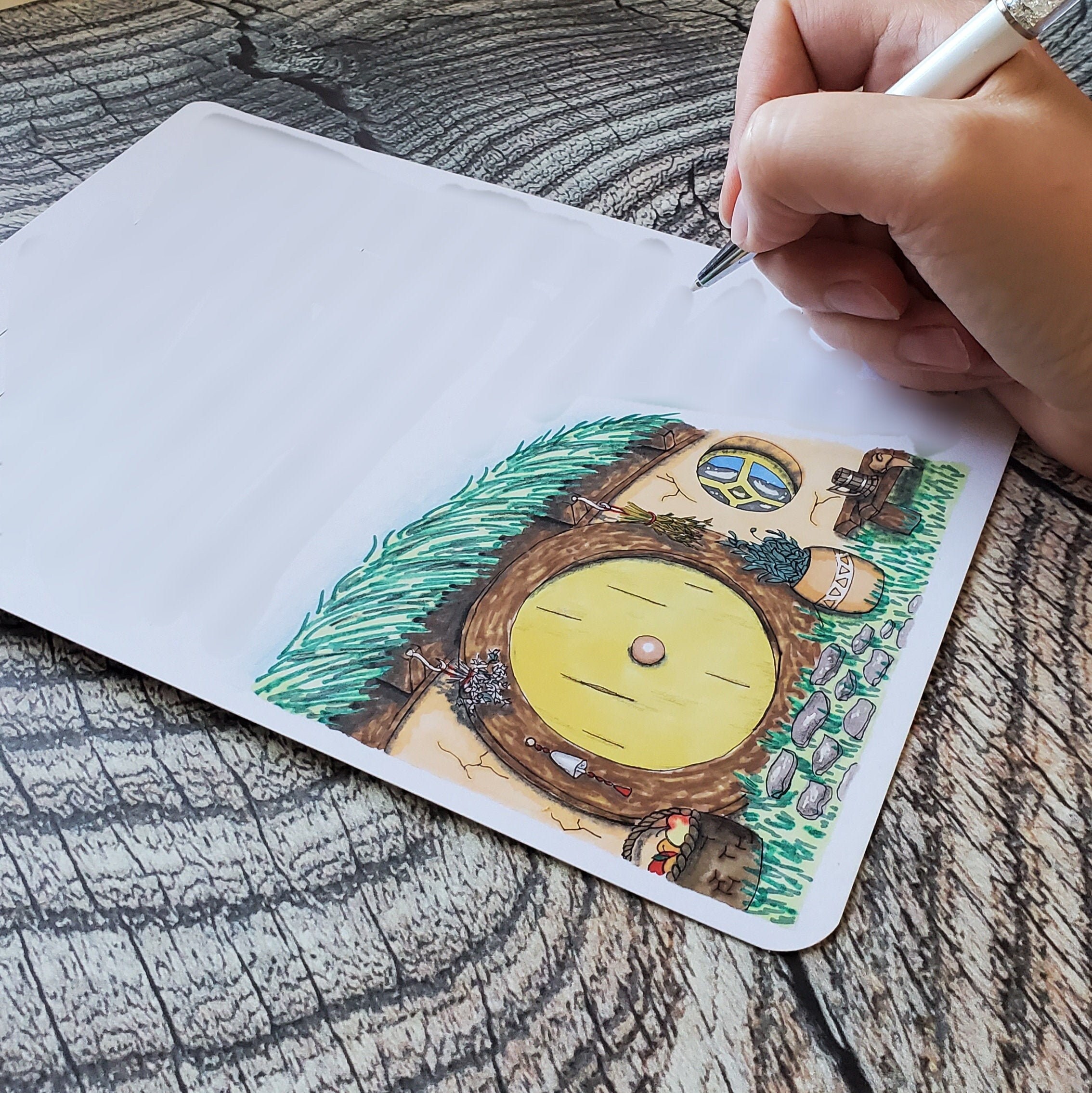 Printable Letter Paper hobbiton - Etsy