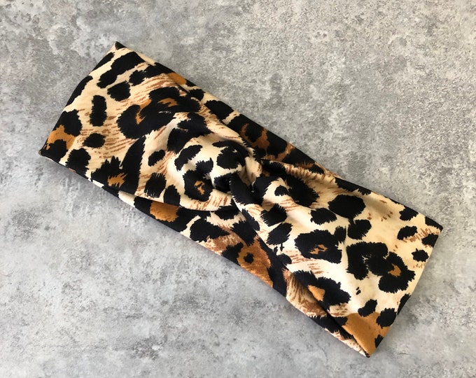 Ladies Leopard Headband | Leopard Headband | Leopard Print Headband ...