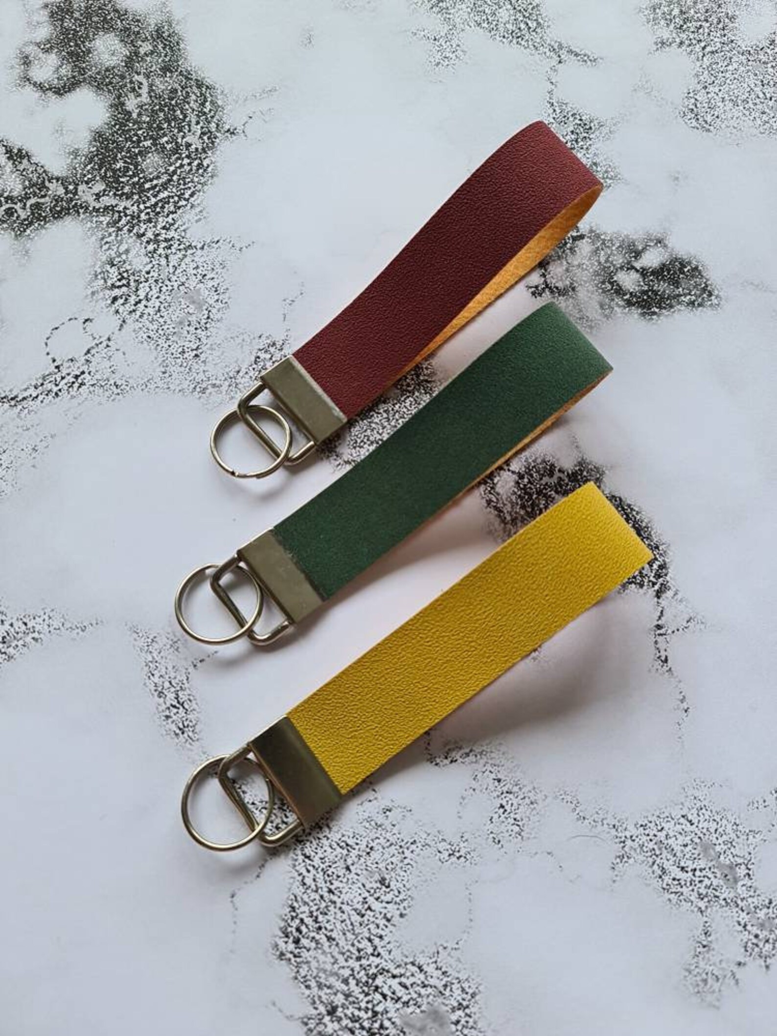 Faux Leather Key Fob Etsy faux-leather-key-fob-etsy