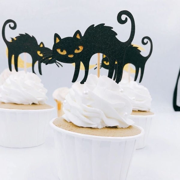 Cat Cake Toppers - Etsy