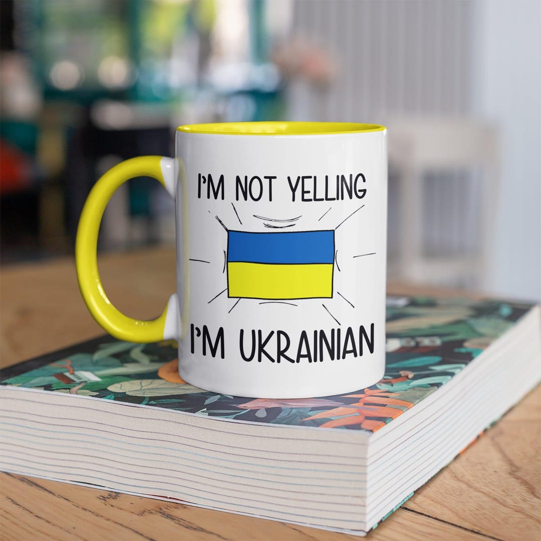 Ukrainian Coffee Mug, Ukrainian Gift Idea, Ukraine Souvenir - Etsy