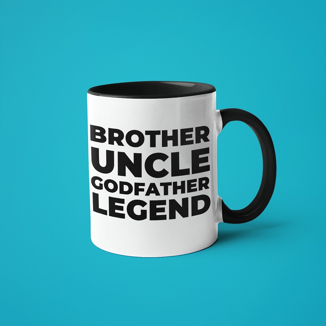 Brother Uncle Godfather Legend Mug, God Father Cup, Gift for Godfather ...