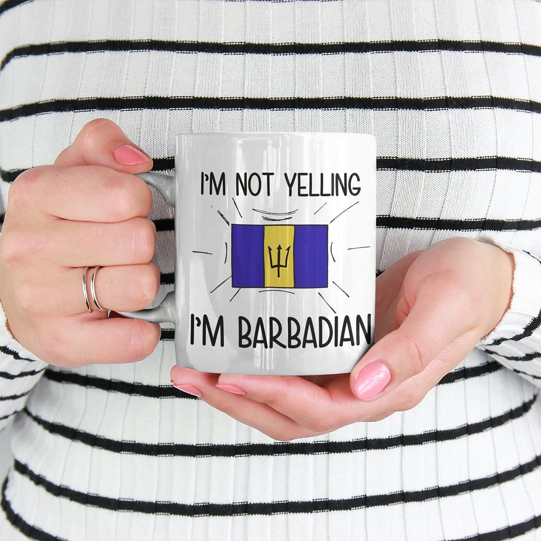 Barbadian Coffee Mug, Gift for Barbadian, Barbados Souvenir - Etsy