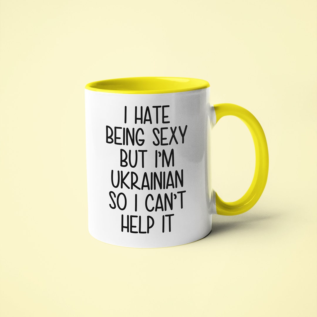Ukrainian Coffee Mug, Funny Gift for Ukrainian Wife or Husband, Ukraine ...