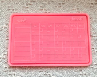 Resin Calendar | Etsy