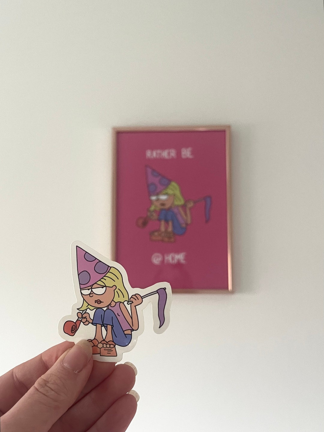 Lizzie Sticker - Etsy