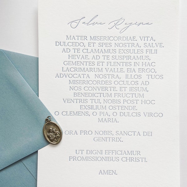 Salve Regina - Etsy