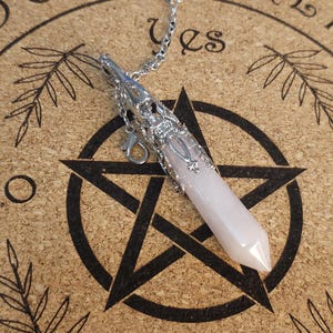 Crystal Pendulum With Divining Board - Etsy