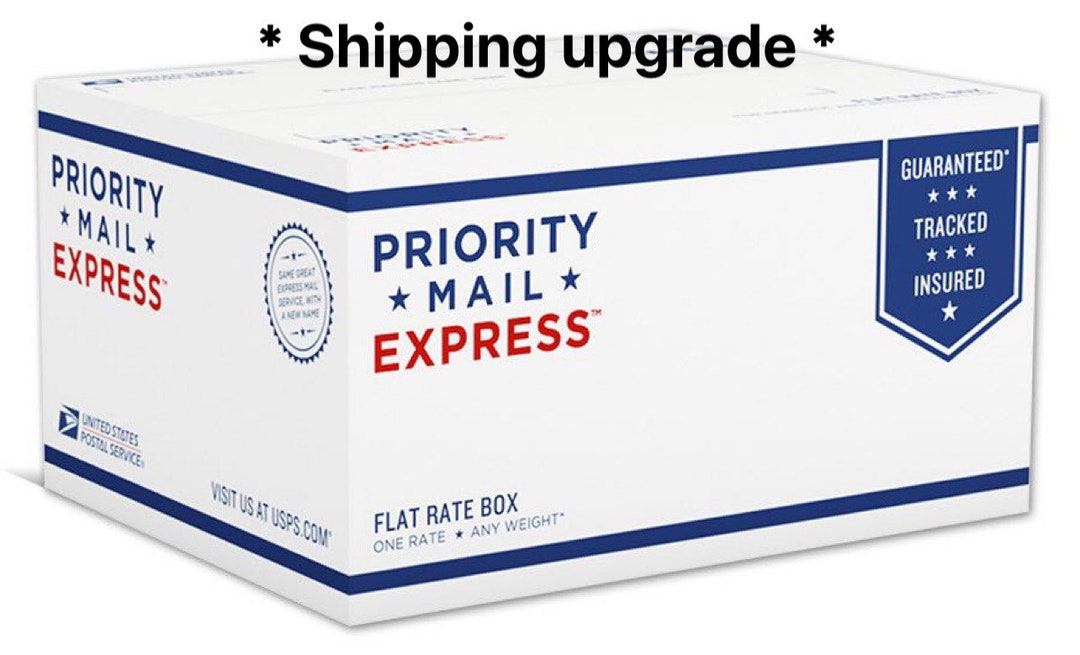 SHIPPING UPGRADE: USPS Priority Mail Express - Etsy