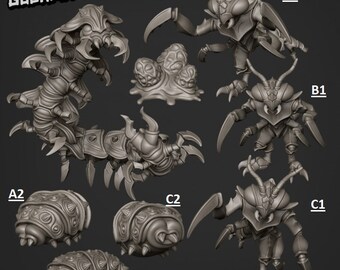 Dnd Mantis Miniature - Etsy