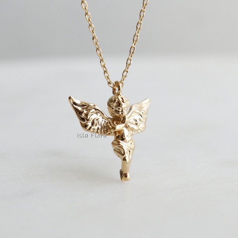 Angel Necklace - Etsy