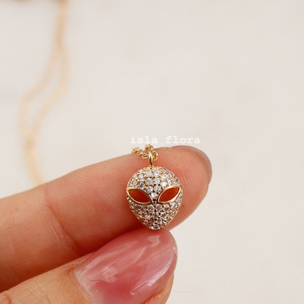 Alien Necklace - Etsy UK