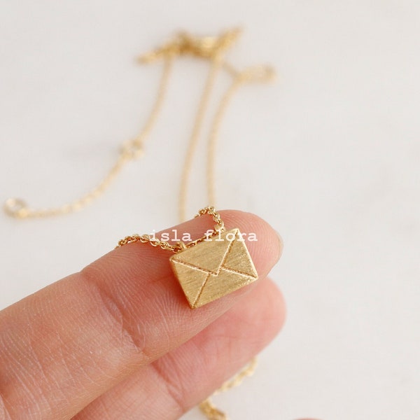 Romantic Love Letter Necklace - Etsy