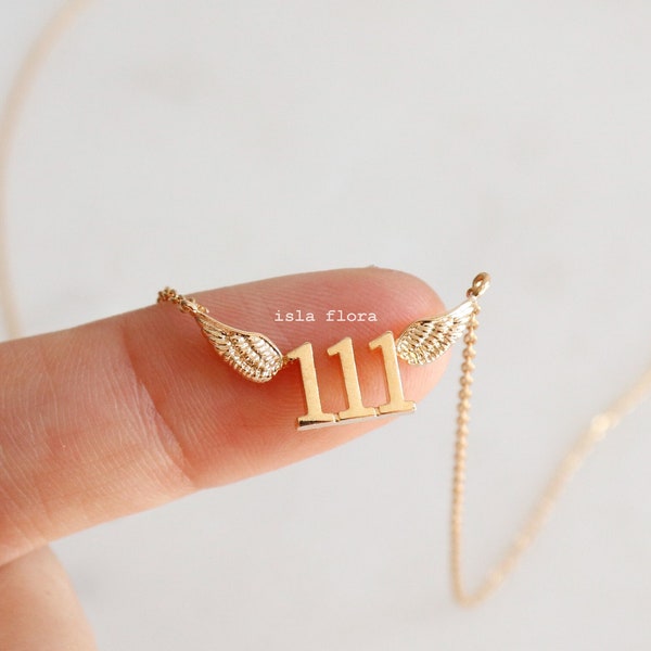111 Dainty Necklace - Etsy