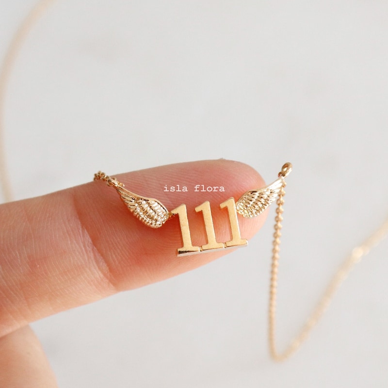 111 Necklace - Etsy