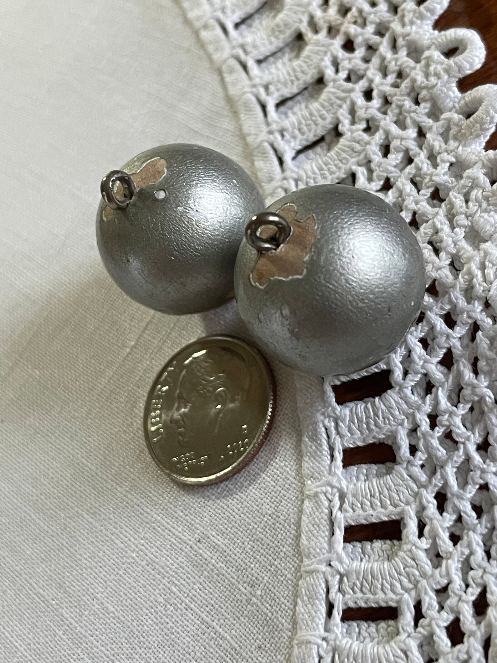 Vintage Wood Ball Buttons, Drilled for Pastes - Etsy